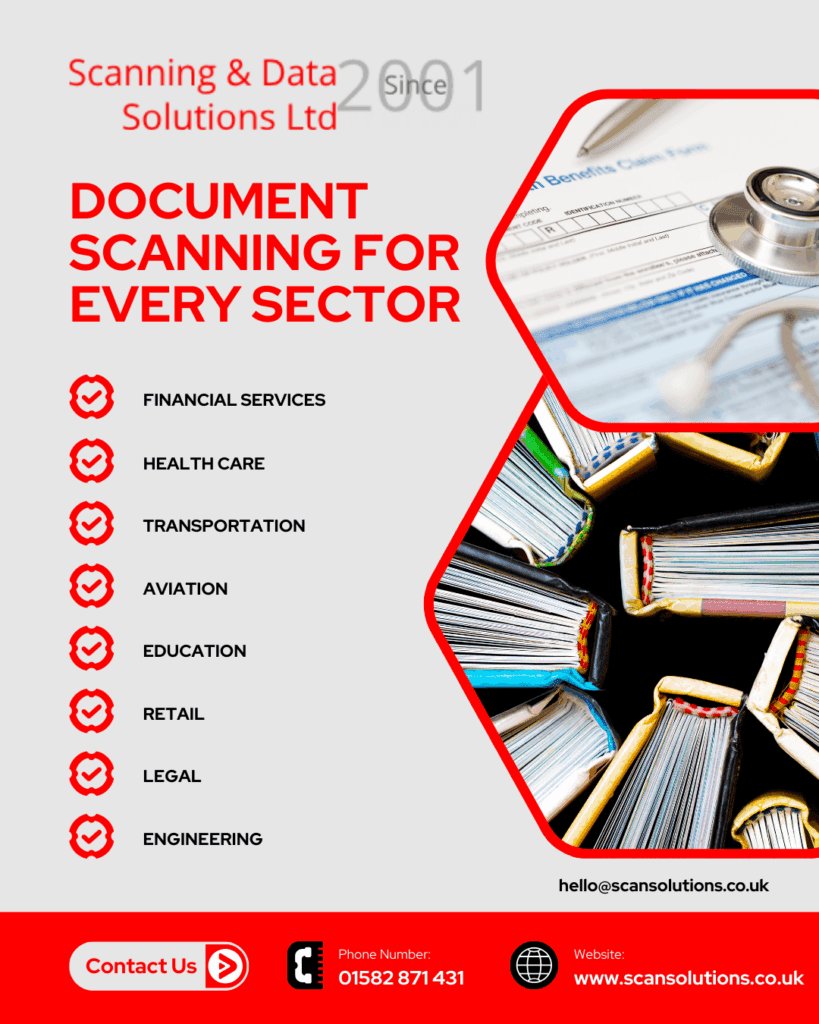Scanning Services for every industry sector! - Scanning and Data ...